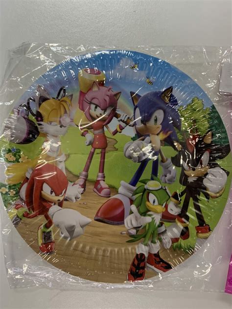 Sonic Paper Plates