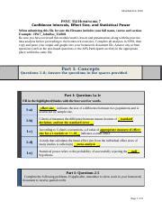 PSYC HW Docx Modified Feb PSYC HOMEWORK Confidence