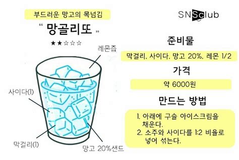 간단하게 만드는 편의점 칵테일 레시피 인스티즈instiz 이슈 카테고리