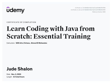 Jude Shalon On Linkedin Javadevelopment Training Udemy