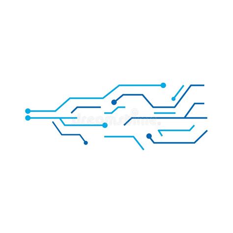 Circuit Logo Stock Vector Illustration Of Integrated 331040672