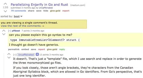 Generics In My Go Rprogrammerhumor