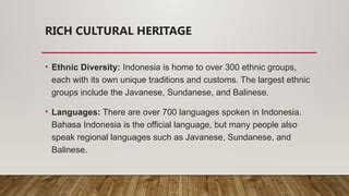 Introduction About Indonesia Rich Culture And Unesco World Heritage Pptx