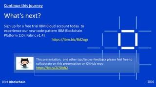 IBM Presents Hyperledger Fabric Hands On Workshop Part PPTX