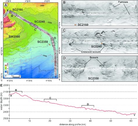 Seabed Morphology Across The Sediment Wave Field And Along The S ` Ete Download Scientific