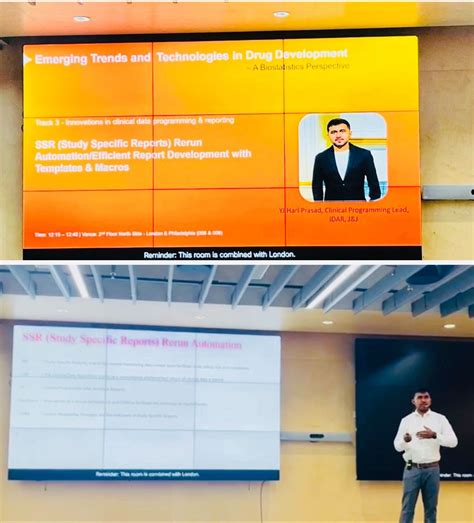 Hari Reddy On Linkedin My Talk At The Biostatistics Conference