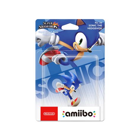 Amiibo Super Smash Bros Sonic The Hedgehog Nintendo Distributor Sa — Nintendo Online Store