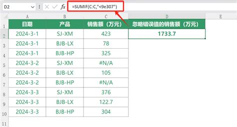 Excel中sumif函数的使用方法和运用实例介绍 趣帮office教程网
