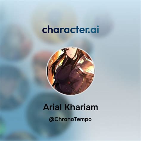 Chat With Arial Khariam Character Ai Personalized Ai For Every Moment Of Your Day