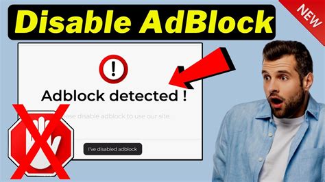 How To Disable AdBlock On Google Chrome Remove AdBlock Full Guide YouTube