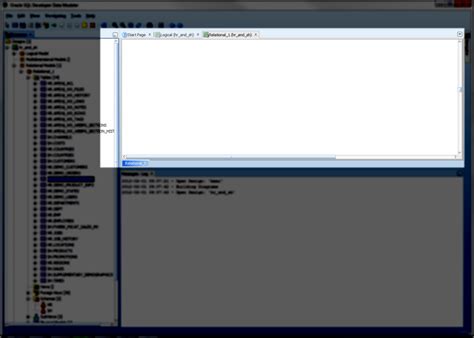 Sql Developer Data Modeler Navigator Can Get You There I Bet