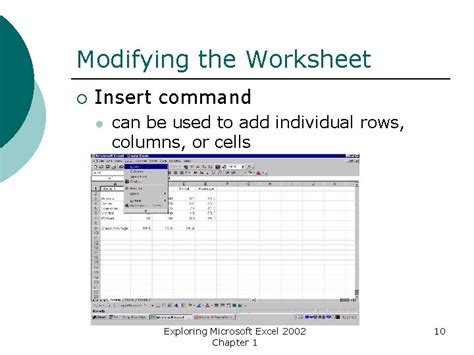 exploring microsoft excel chapter 1 introduction to microsoft