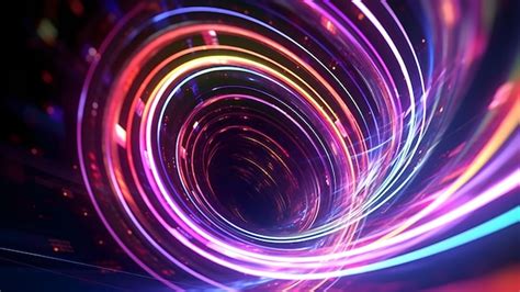Premium Ai Image Striped Flow Pattern Fullframe Background With