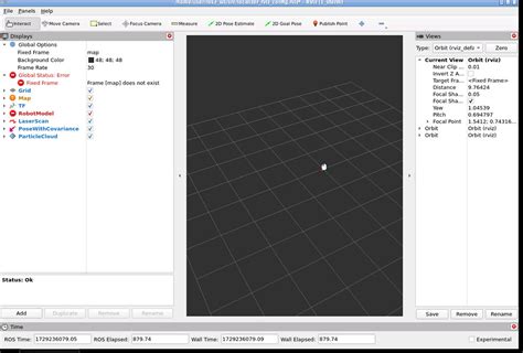 cannot see the map in unit 3 after selecting the options for localizer