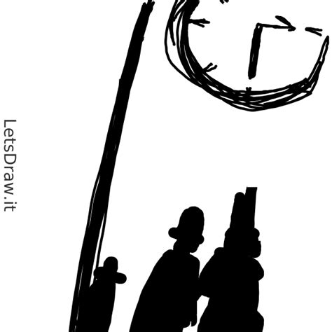 How To Draw Clock Tower I Kbonf X Png LetsDrawIt