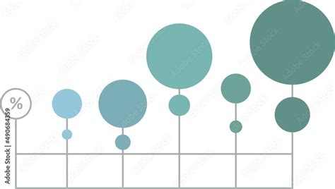 Line Graph Or Chart Elements As Diagram Design For Business Presentation And Statistic Analysis