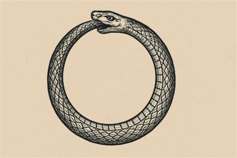 Ouroboros Meaning Snake Eating Its Own Tail Symbol Explained