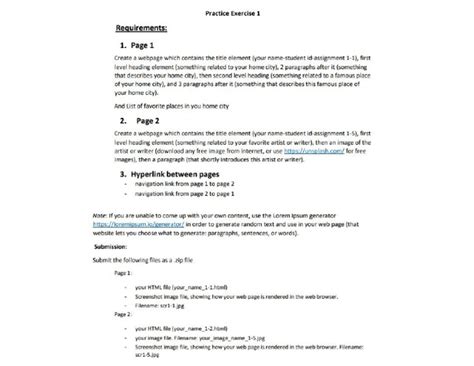 Assignment Html Question Pdf