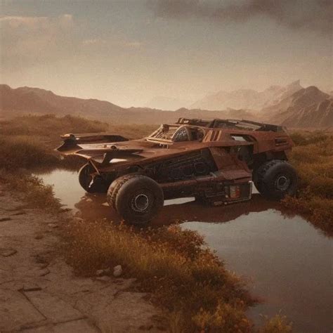 analog style liminal space unreal engine 3d render high detailed cinematic lighting mech robot