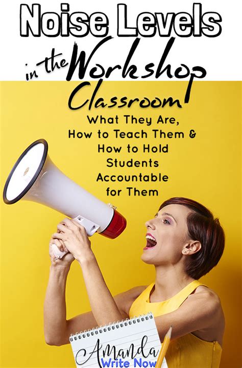 Noise Levels In The Workshop Classroom Amanda Write Now