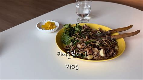 세종시민의 월화수목 브이로그 서양식해물잡채 먹고 Cca주스 만들고 건강식단에 다가가는 감성브이로그 Youtube