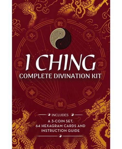 Barnes And Noble I Ching Complete Divination Kit A 3 Coin Set 64
