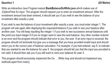 Solved Write An Interactive Java Program Named