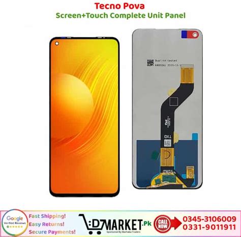 Tecno Pova Lcd Panel Unit Combo Exclusive