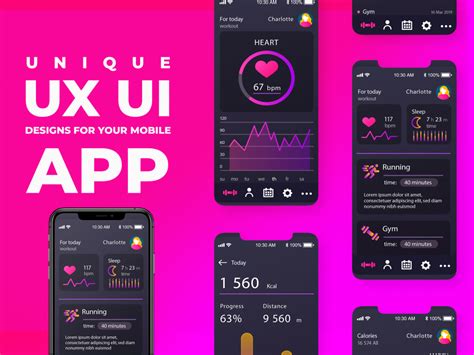 unique ui ux design for your mobile app and web apps adobe xd upwork