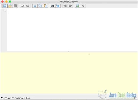 Groovy Console Example Java Code Geeks