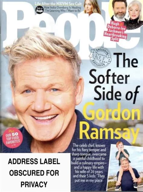 People Magazine October 2 2023 Gordon Ramsay Life After The Nxivm Sex Cult New £6 57 Picclick Uk