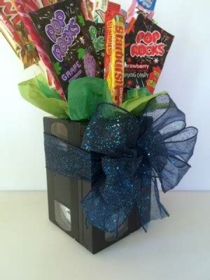 Making A Vhs Tape Candy Bouquet Thriftyfun