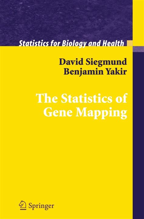 The Statistics Of Gene Mapping Premiumjs Store