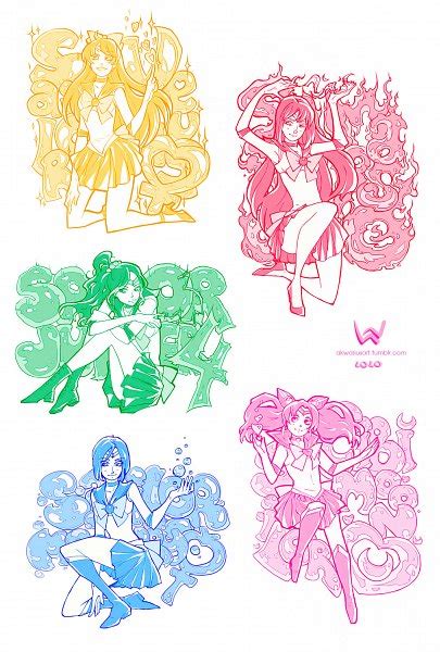 Inner Senshi Bishoujo Senshi Sailor Moon Image Zerochan Anime Image Board