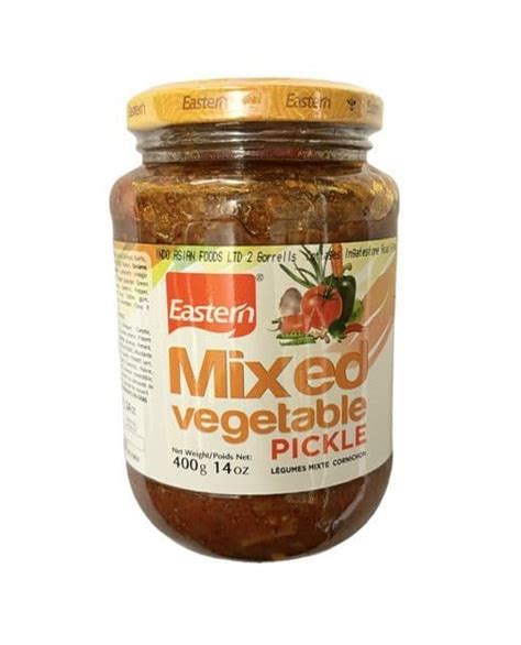 Eastern Mixed Vegetable Pickle Buy Online At The Asian Cookshop