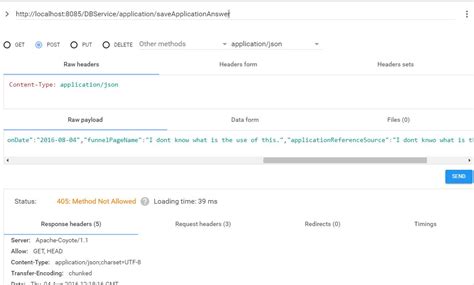 Java Spring Boot Application Post Method Invocation Method Not Allowed Stack Overflow