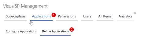 adding app scopes to other applications visualsp support