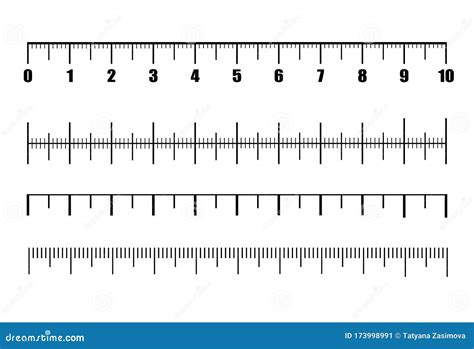 ruler scale measure line measurement scale texture pattern vector