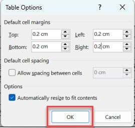 Word Table Formatting Excel At Work