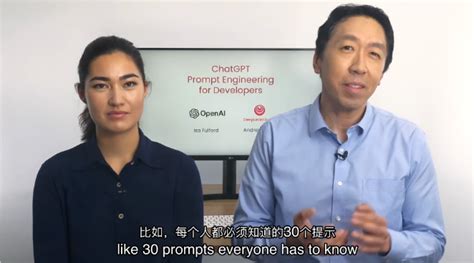 吴恩达andopenai 面向开发者的chatgpt提示词工程 Csdn博客