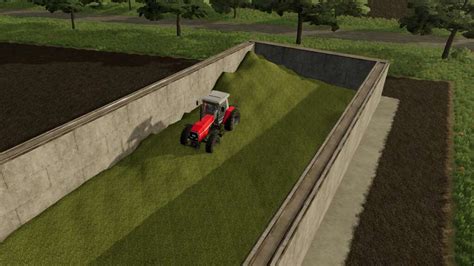 Bunker Silo Worker V1 0 0 0 FS25 FS22 Mod