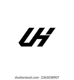 Uh Logo Uh Monogram Initial Uh Stock Vector Royalty Free 2365038907