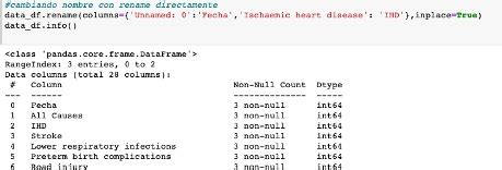 Cambiar El Nombre A Una Columna Con Pandas Frankgalandev