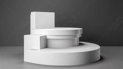 최소한의 3d 디자인을 갖춘 혁신적이고 세련된 영업 프레젠테이션 연단 연단 배경 최소한 배경 제품 배경 이미지 Hd 연단