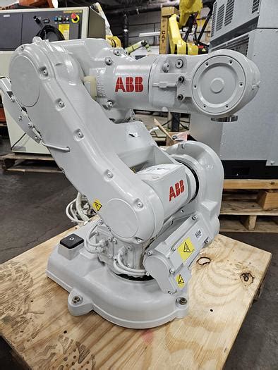 Used Abb Irb 140 Industrial Robot With Irc5 Controller For Sale In Warren Ohio