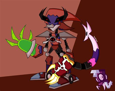 Toonvader Suggestion 003 Scrap Metalmetal Sonic By Toonvader On