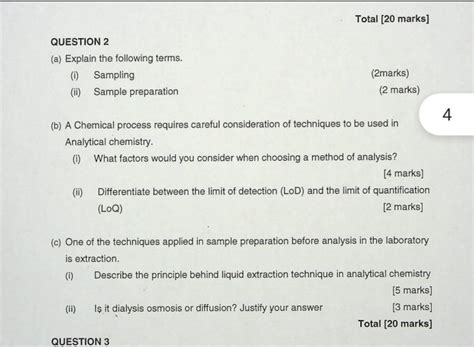 Question 2 A Explain The Following Terms I Sampling 2 Marks Ii