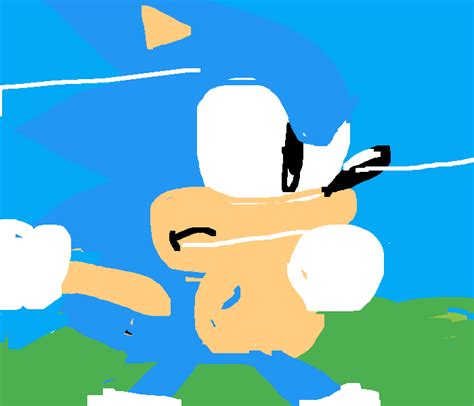 Pixilart Sonic Walking By Braian