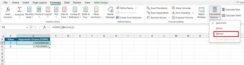 The Ultimate Guide To Cosh Function In Excel Myexcelonline