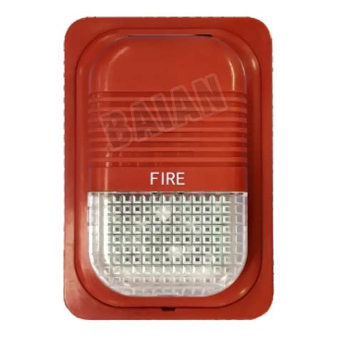 China Wholesales Conventional Sounder Strobe Supplier Baian Fire